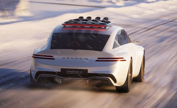 겨울을 맞이한 제네시스, X Snow Speedium 컨셉트 공개