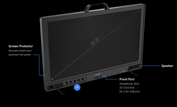 SmallHD, Quantum 32 OLED 레퍼런스 모니터 출시 소식